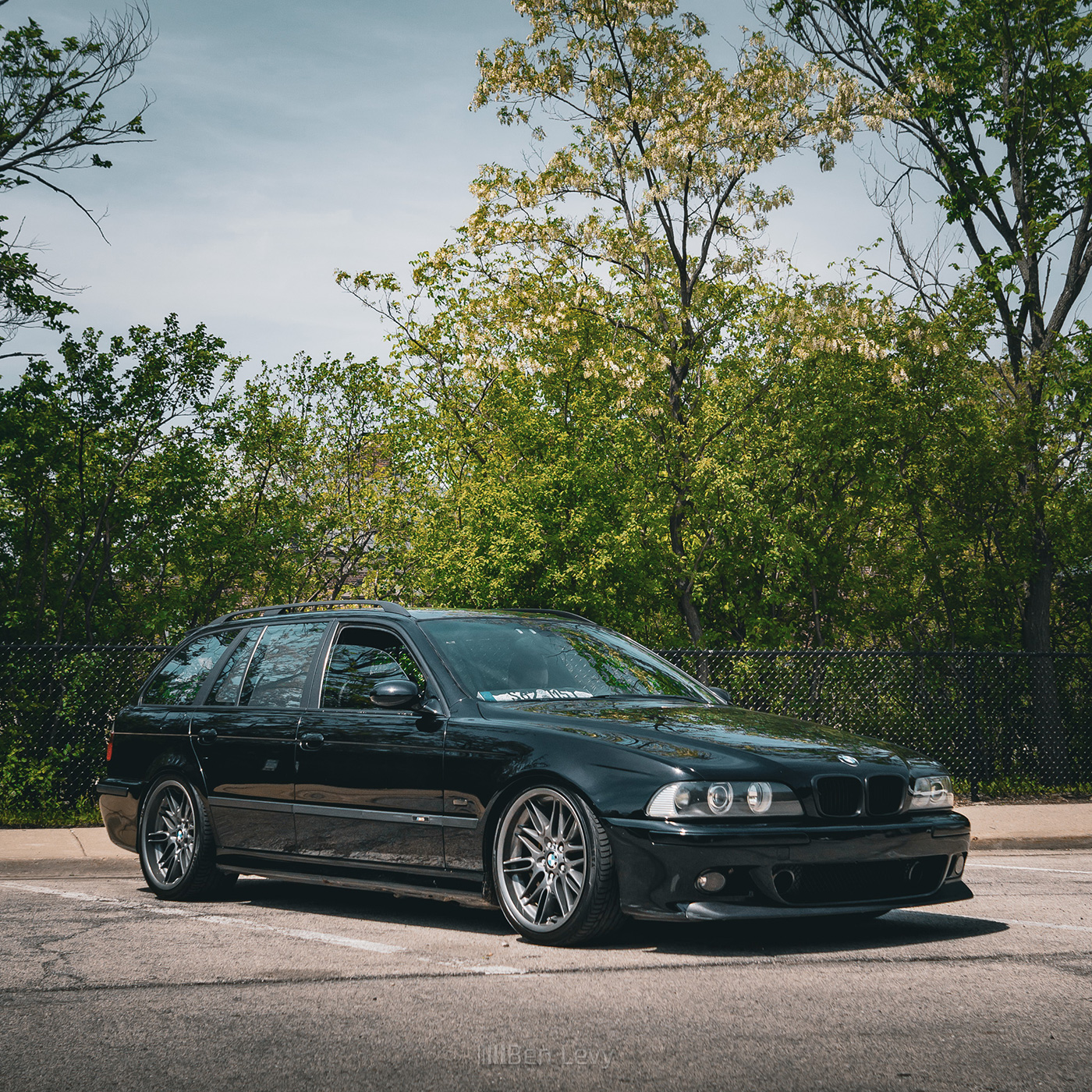 Black E39 BMW Wagon With M5 Engine Swap BenLevy