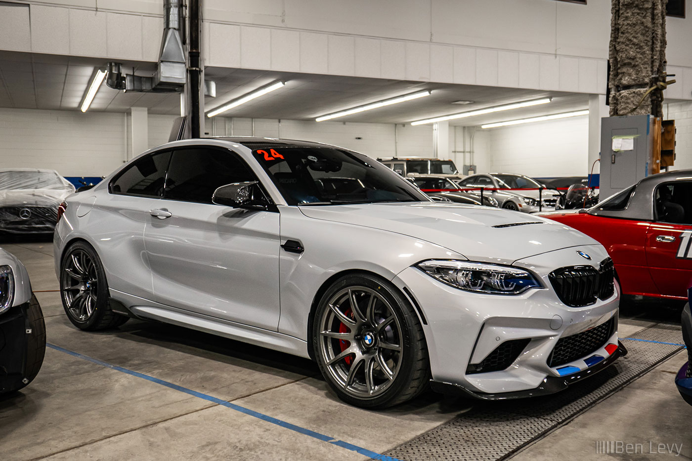 Grey F22 BMW M2 Coupe BenLevy