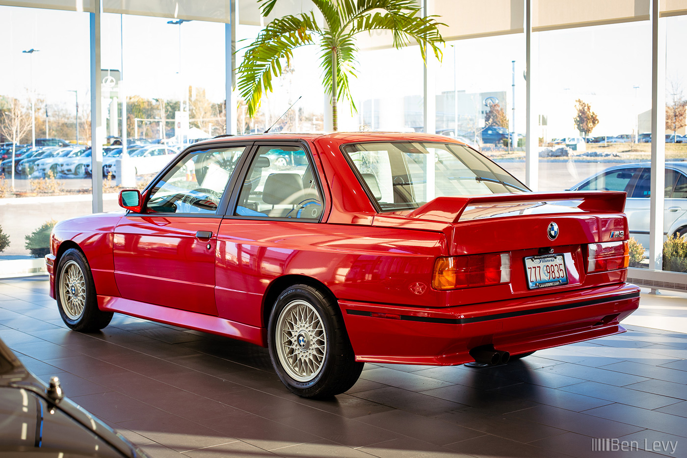 Red BMW M3 BenLevy
