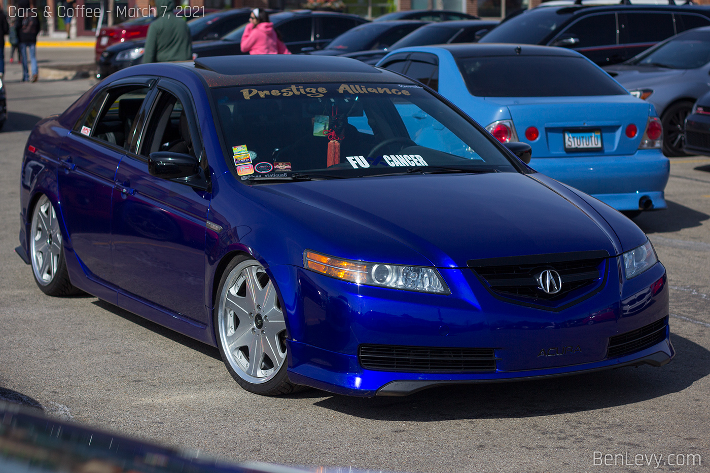 Blue Acura TL BenLevy