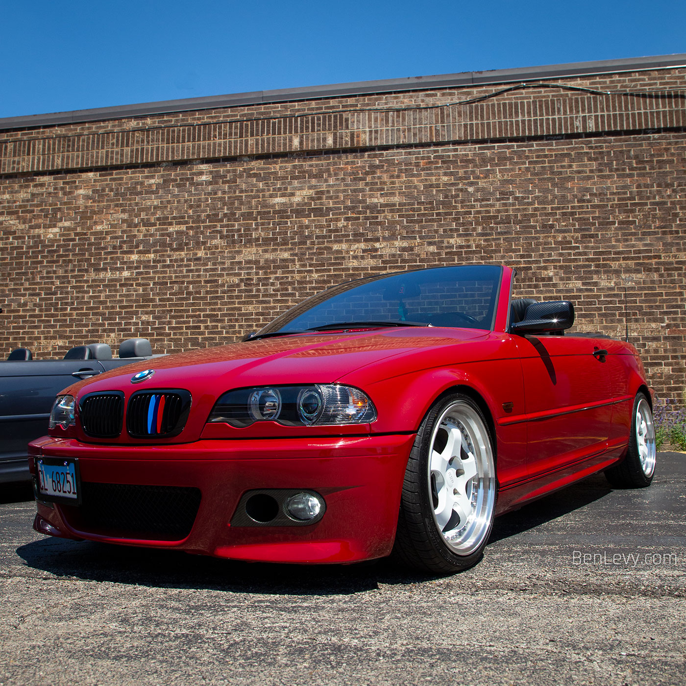 Red E46 BMW Convertible BenLevy