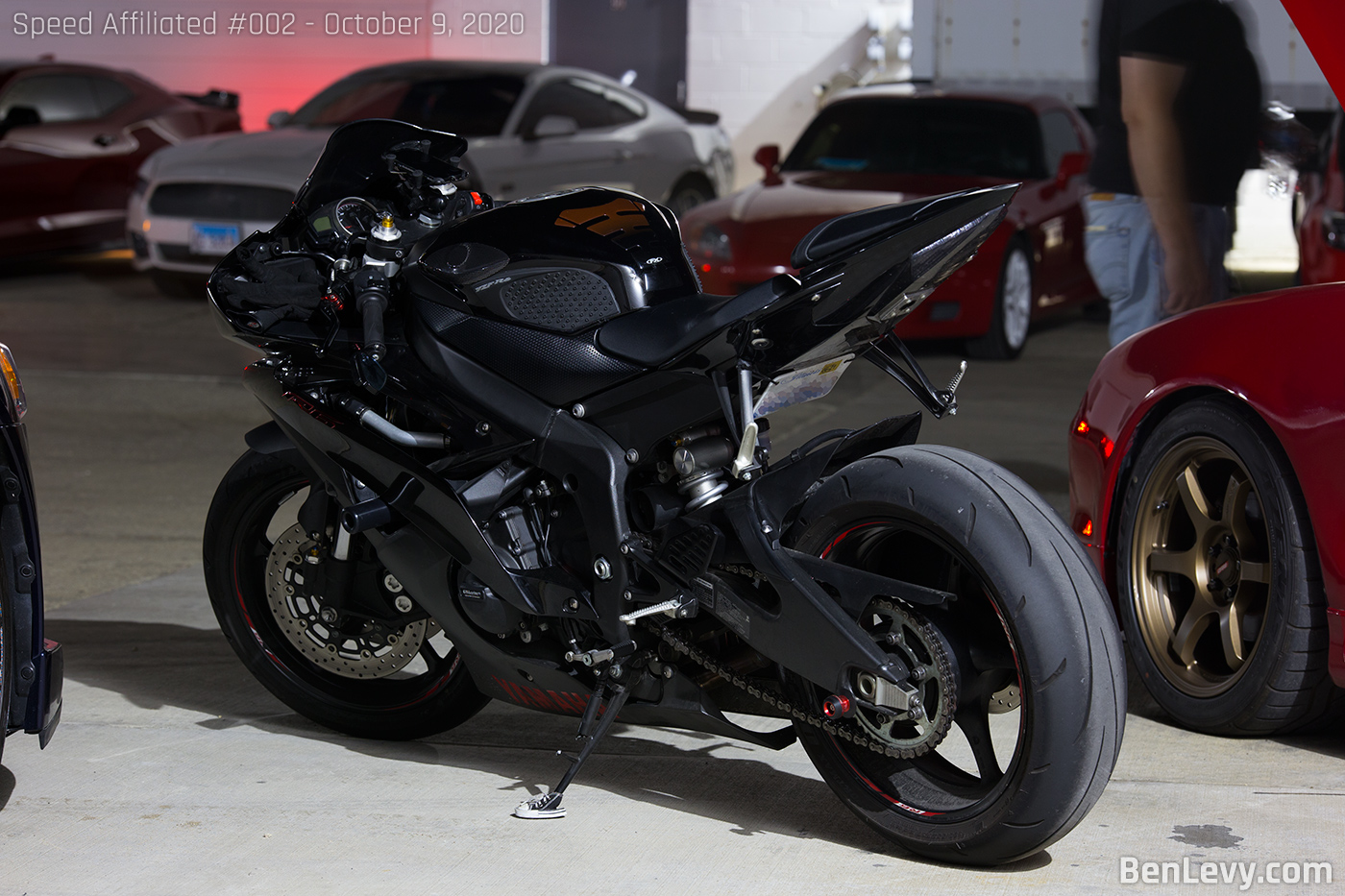 Black Yamaha R6 BenLevy