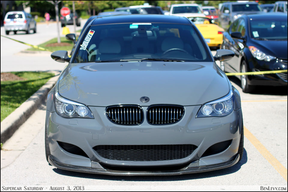 Grey E60 BMW M5 BenLevy