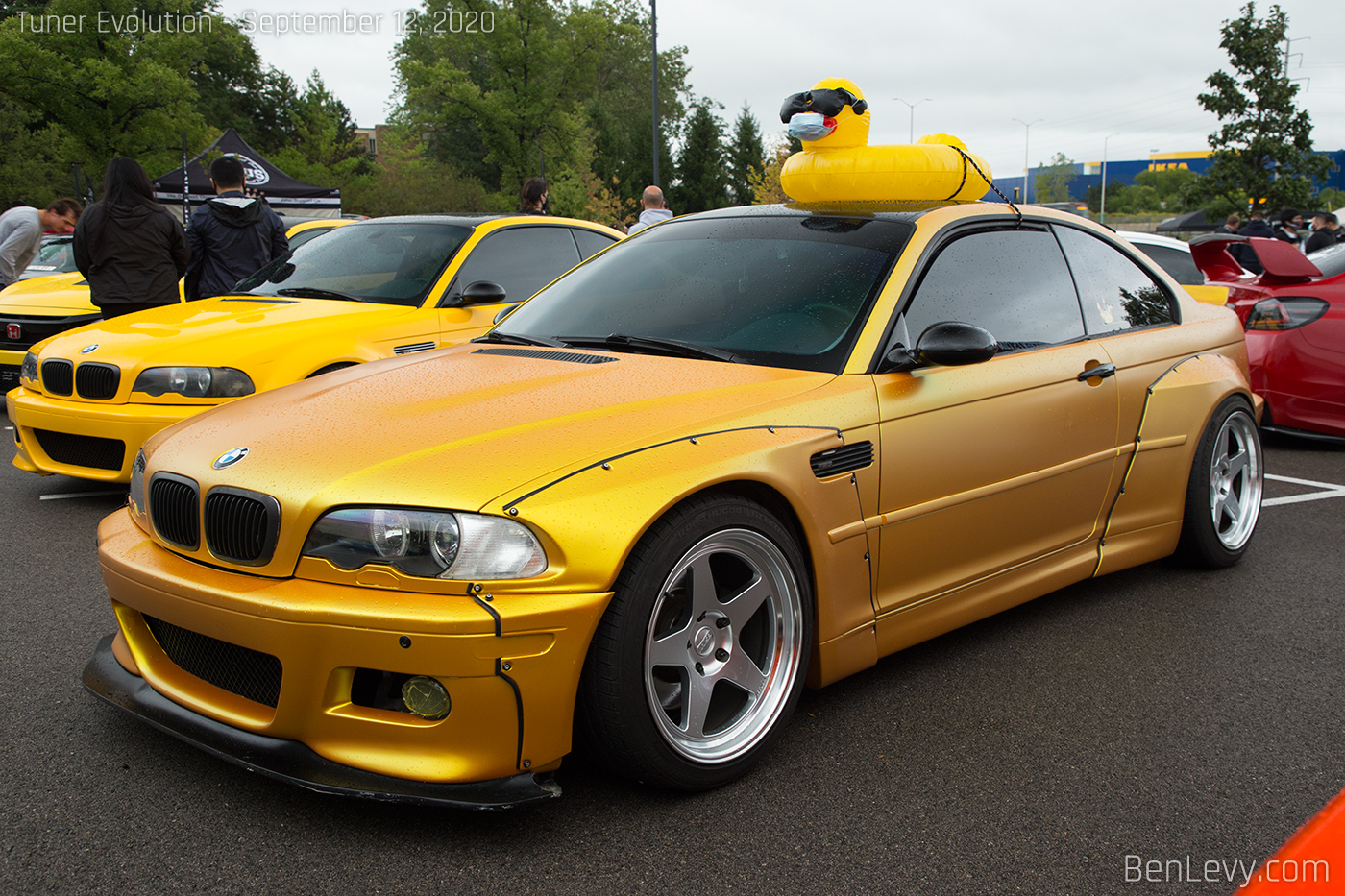 Matte Yellow E46 BMW M3 BenLevy